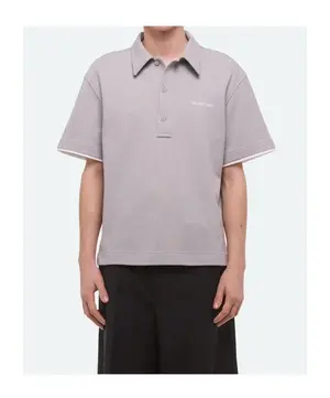 Helmut Lang Short-sleeved Polo Shirt