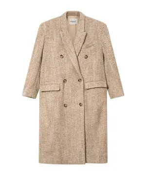 Isabel Marant Étoile Pilda Coat - Beige