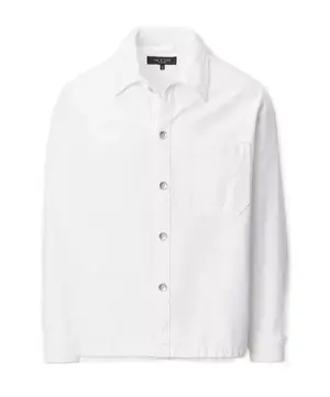 Rag & Bone Denim Shirt - White Washed