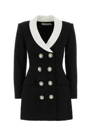 SELF-PORTRAIT Tailored Blazer Mini Dress - Black