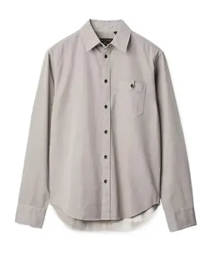 Rag & Bone Long-sleeve Pocket Shirt - Granite