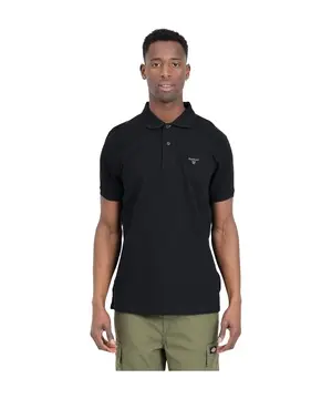 Barbour Logo-embroidered Cotton Polo Shirt