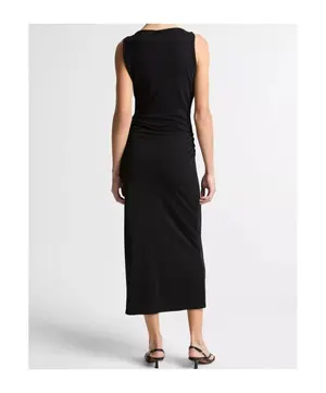 Vince Matte Jersey Cowl Neck Dress
