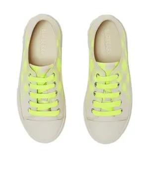 Burberry Checked Canvas Sneakers