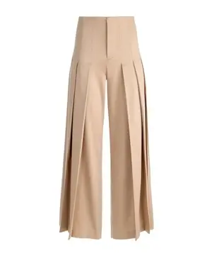 ALICEOLIVIA Alice + Olivia Ainslie Pleated Wide-leg Trousers