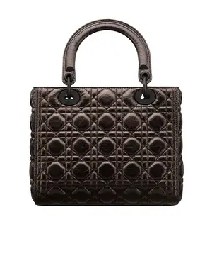 Dior Medium Lady Bag - Black