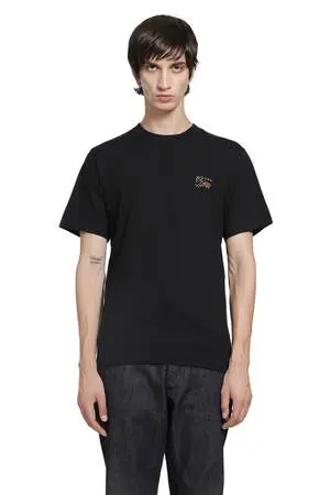 Burberry Knight Cotton T-shirt - Black