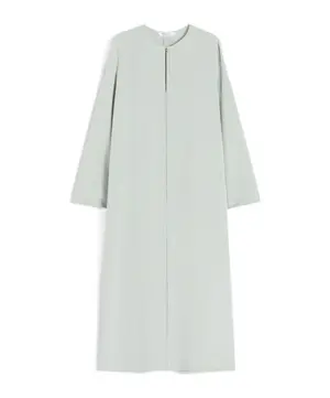 Max Mara Stretch Silk Crepe De Chine Kaftan