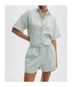 Rag & Bone Marin Short-sleeved Striped Shirt