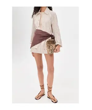 Rag & Bone Striped Mini Skirt