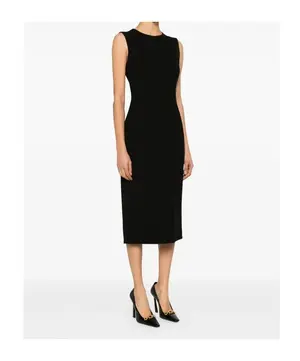 Dolce & Gabbana Sleeveless Sheath Midi Dress
