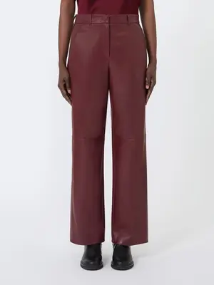 Max Mara Coated Straight-leg Trousers