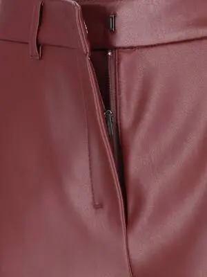 Max Mara Coated Straight-leg Trousers