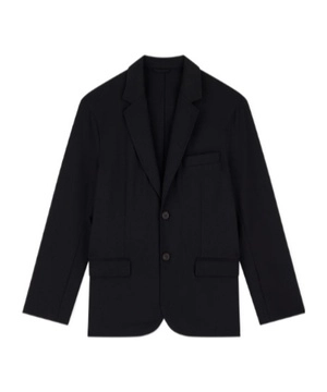 Emporio Armani Long-sleeved Suit Jacket - Black