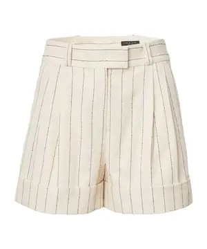 Rag & Bone Neila Striped Shorts - Pink