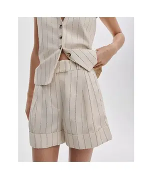 Rag & Bone Neila Striped Shorts