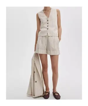 Rag & Bone Neila Striped Shorts