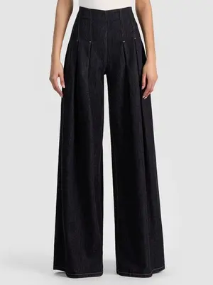 ALICEOLIVIA Pleated Jeans