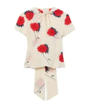 La DoubleJ Chignon Top - Beige