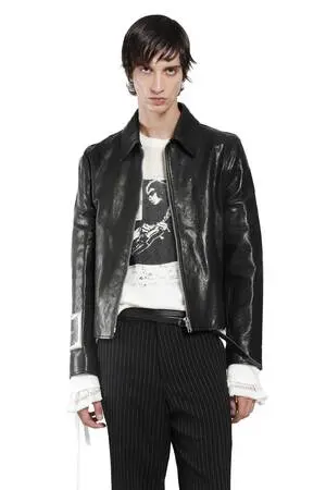 Ann Demeulemeester Textured Outerwear For Men