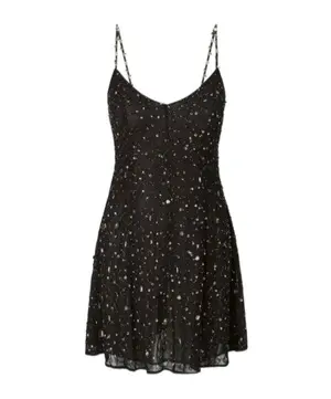 Staud Sequined Dress - Black