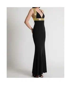 Alberta Ferretti Fitted Long Dress