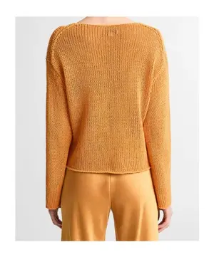 Vince Ribbed-knit Boat-neck Sweater