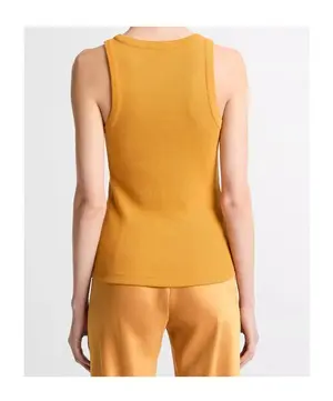 Vince Ribbed-knit Tank Top