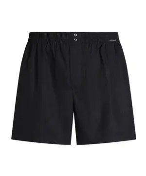 Dolce & Gabbana Logo Buttoned Boxers - Black