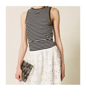 TWINSET Striped Tank Top