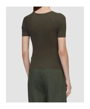 JOSEPH Belarb Linen Blend Knit T-shirt