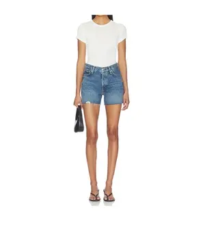 Rag & Bone Frayed Denim Shorts
