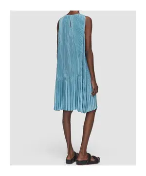 JOSEPH Rida Pleated Satin Dress