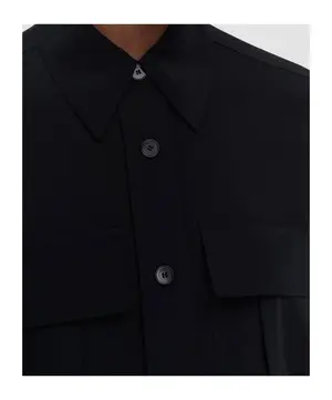 JOSEPH Yas Crepe De Soie Silk Shirt - Black