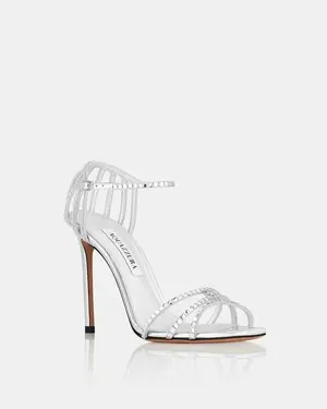 AQUAZZURA Sensation Crystal Heeled Sandals