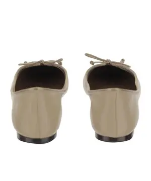 Khaite Bow-detail Ballet Flats
