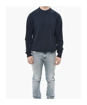 DIESEL® Crew Neck Long Sleeve Sweatshirt