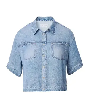 Rag & Bone Short-sleeved Top - Blue
