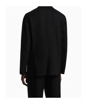 Emporio Armani Nylon Single-breasted Jacket