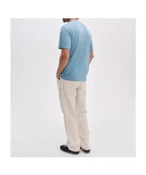 Rag & Bone Crew Neck Short-sleeved T-shirt - Fog Blue