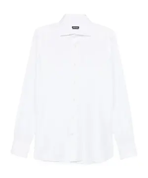 Zegna Long Sleeve Shirt - White