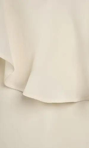 TWINSET Ruffle Detail Tank Top
