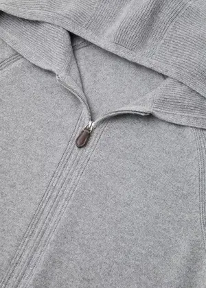 Loro Piana Knitted Hooded Jumper