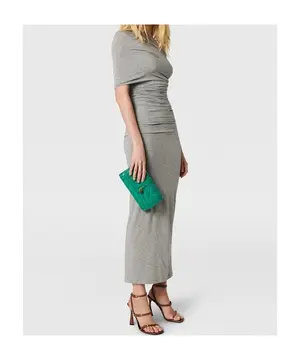 Stella McCartney One Shoulder Twisted Wrap Dress