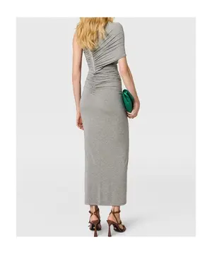 Stella McCartney One Shoulder Twisted Wrap Dress