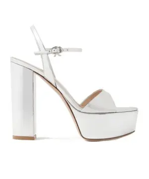GIANVITO ROSSI Platform Sandals - White