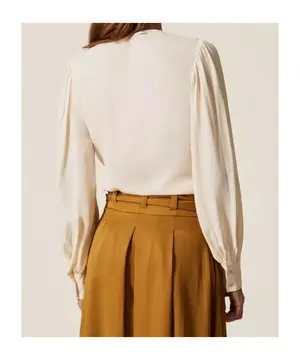 TWINSET Ruffle Collar Blouse