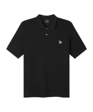 Paul Smith Zebra Logo Polo Shirt - Black