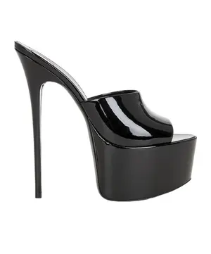 Saint Laurent Kika Platform Mules