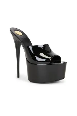 Saint Laurent Kika Platform Mules
